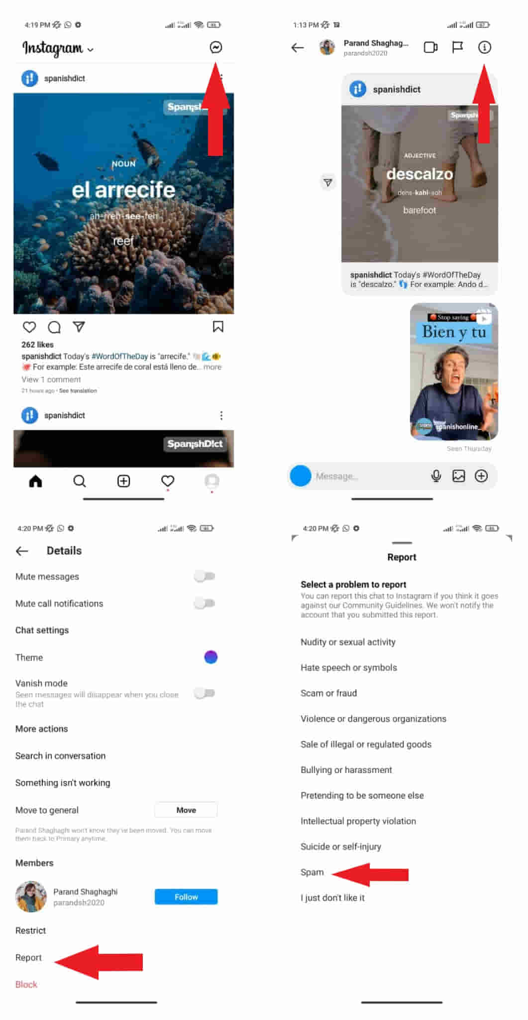 Instagram Spam Messages - How to Filter, Report & Stop? - DMPro