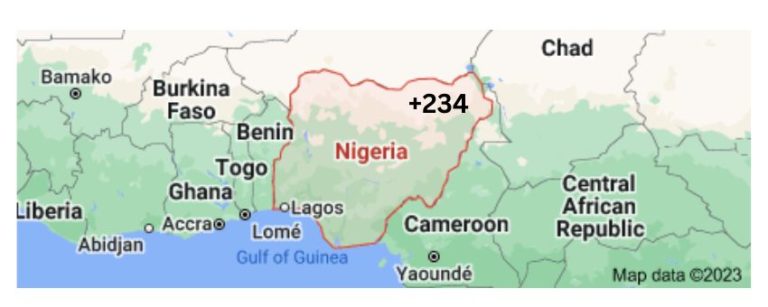 What Area Code is 234 on Whatsَpp? Find The Country Code