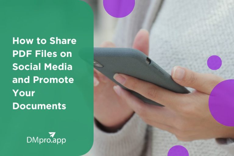 How to Share PDF Files on Social Media and Promote Your Documents in ...